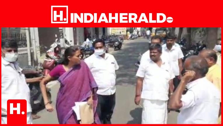 Lady Congress MP Kicked Out by Allied Party DMK