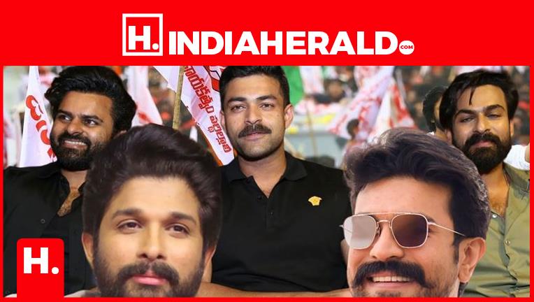 Mega Heroes Refraining from Janasena