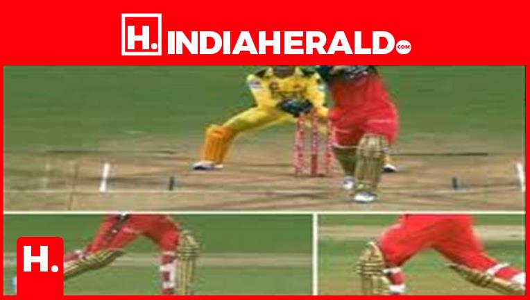 MS Dhoni s stumping with lightning speed