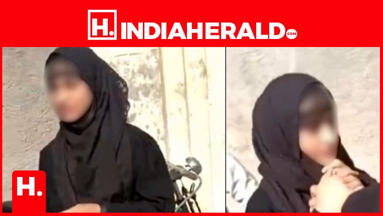 Muslim mob attacks minor burqa-clad girl for talking to a