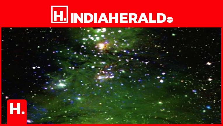 NASA revealed a stunning image of a galaxy resembling a spa