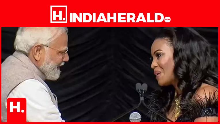 PM Modi best leader... US singer Mary Millben as BJP wins