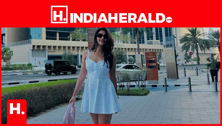 Pooja Hegde Alluring In White Frock - Hot Photos