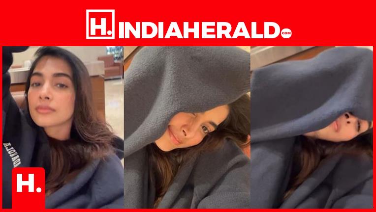 Pooja Hegde’s Tired Airport Selfie Video Is the Relatable M