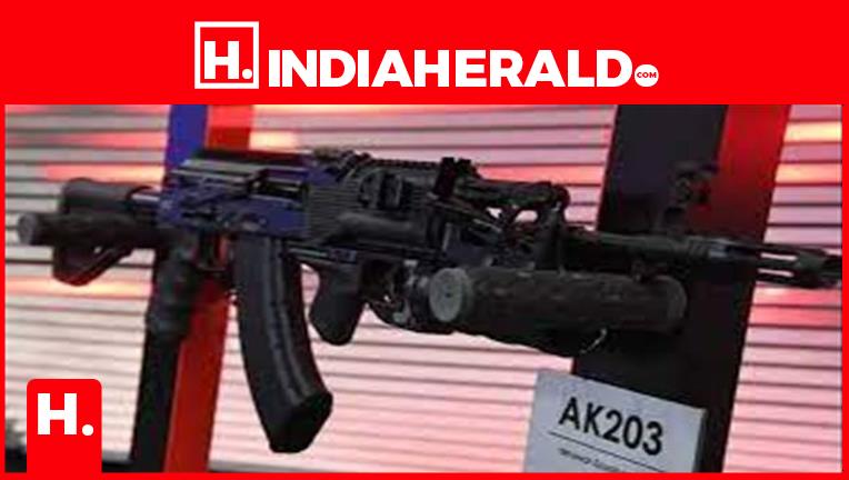 Production of AK-203 assault rifles will start in India...
