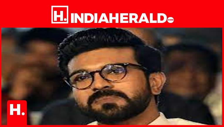 RRR actor Ram Charan With Folded Hands..??