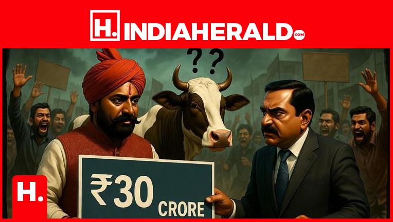 RSS Silent on ₹30 Crore Beef Donation to BJP. Outrage Only