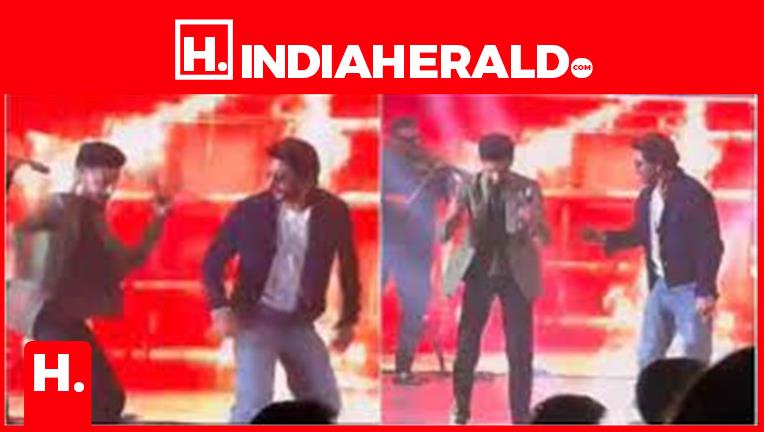 Shah Rukh Khan sets the stage on fire with Anirudh
