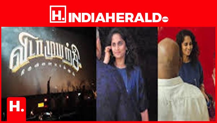 Shalini watched the FDFS show of Vidaamuyarchi..