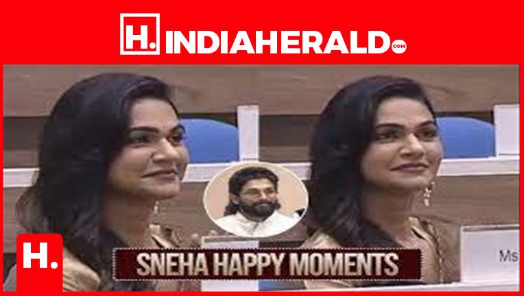 Sneha Reddy s Big shout-out for Allu Arjun