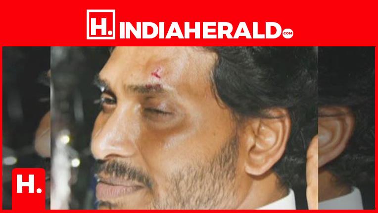 Stones Pelted on CM Jagan