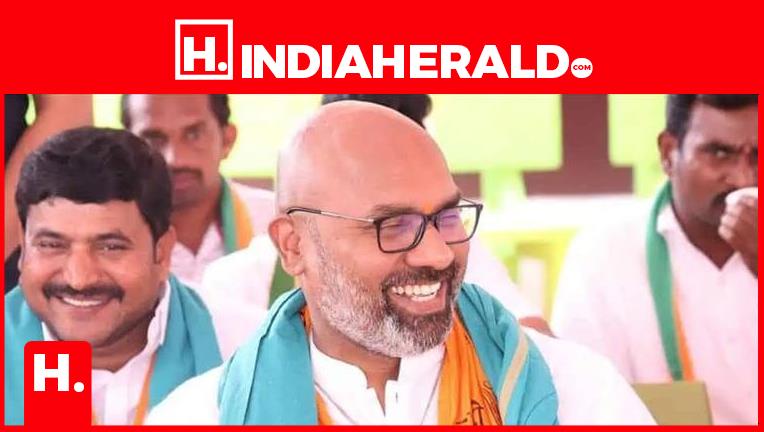 Telangana BJP MP says to Strike Off Secular word from Con