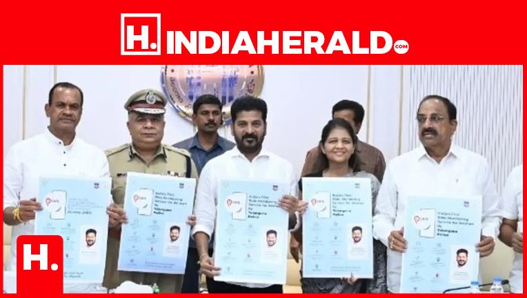 Telangana - CM Revanth launches T-SAFE app for women’s safe
