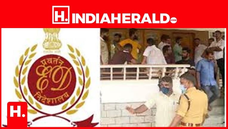The Enforcement Officers raid actress Aruna s house..