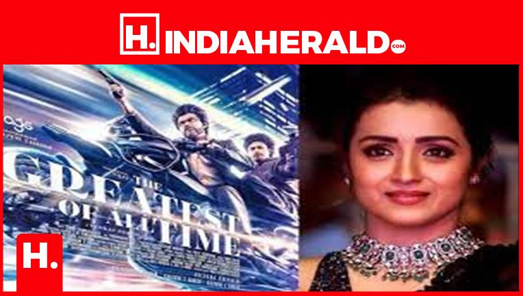 Trisha in a cameo role in Vijay s Goat film..