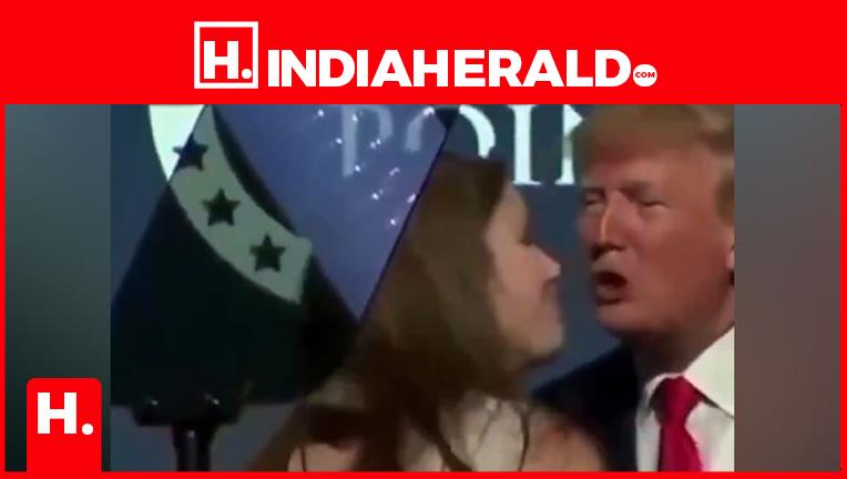 TRUMP CAUGHT FORCING A KISS — Viral 2019 Video Shows Him Gr