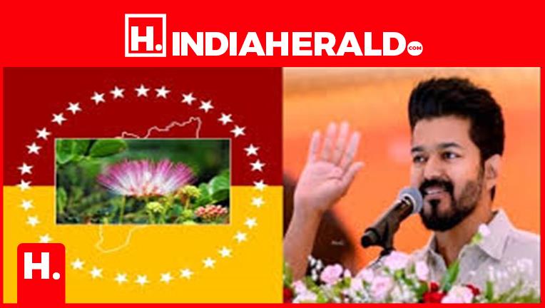 T.V.K party flag to be introduced soon There may be a flow