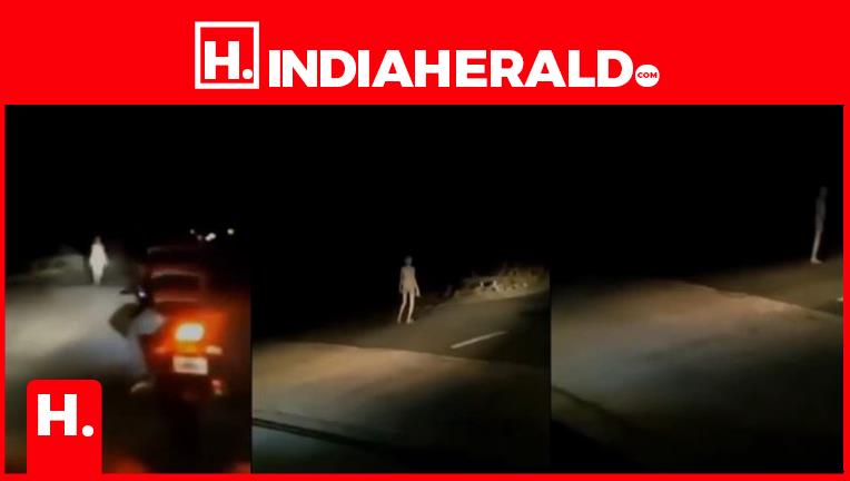 VIDEO - Strange Figure Spotted in Jharkand - Alien or Ghost