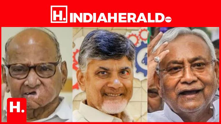 Was Sharad Pawar in touch with BJP allies CBN and Nitish Ku