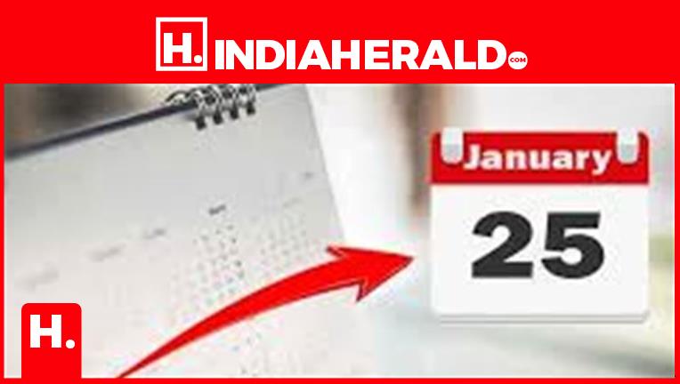 What happened on 25 January in history?
