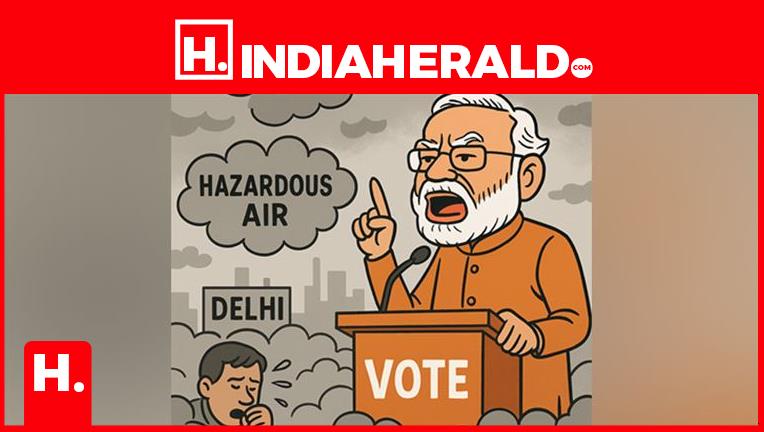 You Can’t Breathe? He’s Busy Campaigning. Modi and the Invi