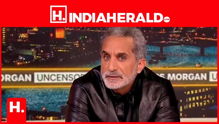 Bassem Youssef smiles as he denies irrefutable evidence of