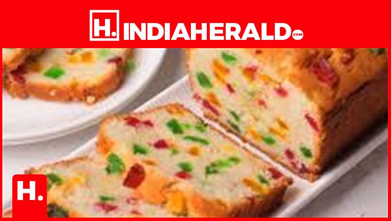 Eggless Tutti Frutti Cake Recipe