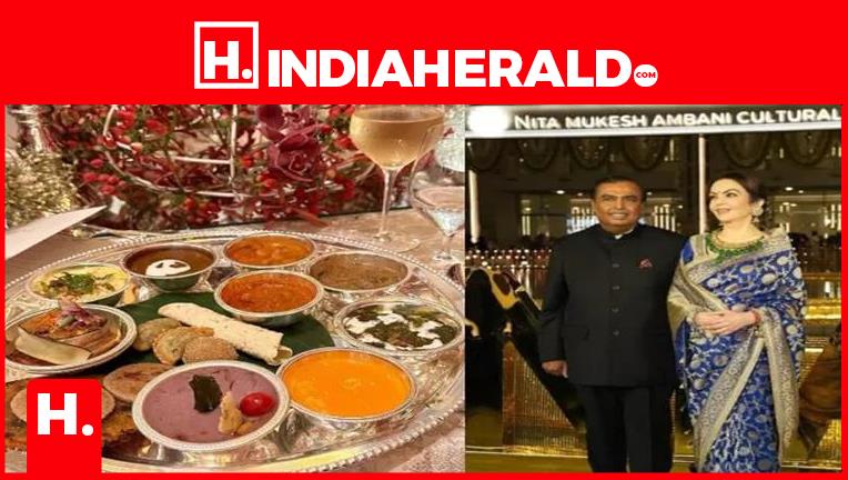 Ambani NMACC cermony:these dishes served in silver plate co