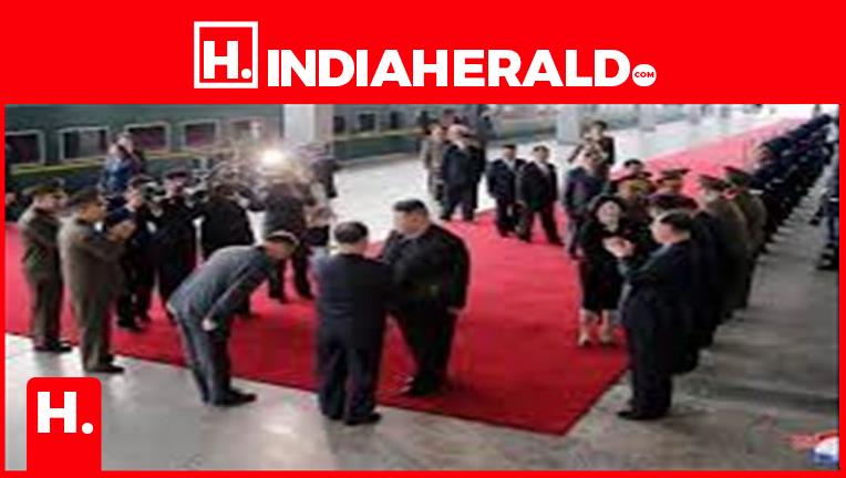 Why does the North Korean President travel by train?
