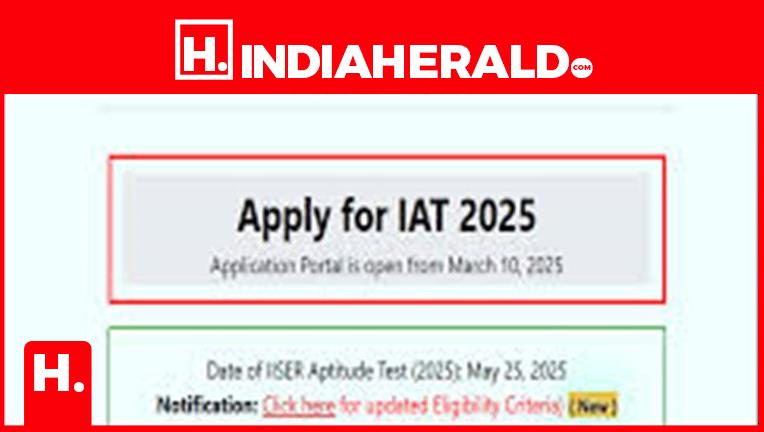 IAT 2025: Registrations Open For IISER Flair Check, Test In