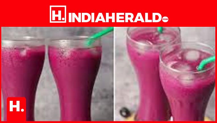 A Refreshing Of Jamun Sharbat Recipe — (Indian Black Plum)
