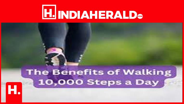 Walking 10,000 steps a day has so many benefits...
