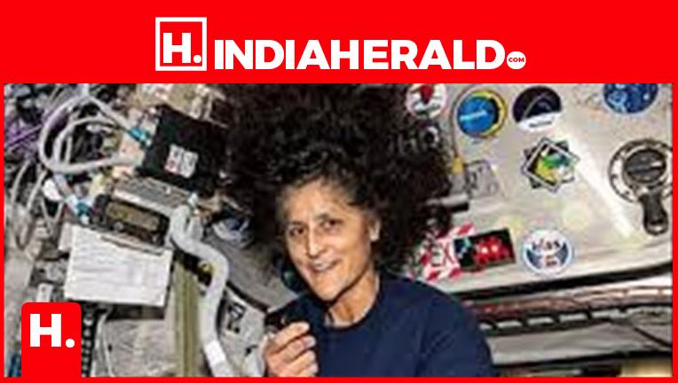 How did Sunita Williams spend 9 months in space?