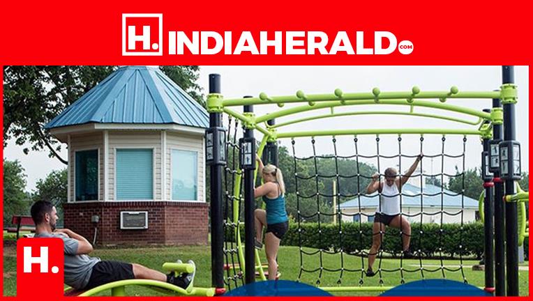 Adult playgrounds encourage an increased degree of physical