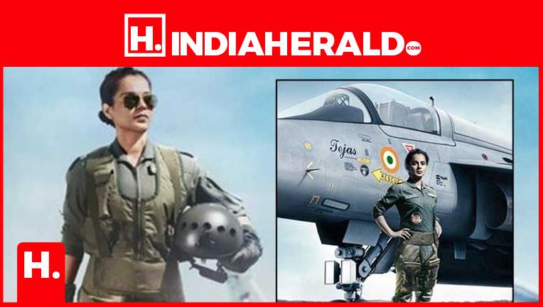 Tejas is story of daring and fierce fighter pilot, played b