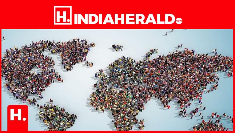 The population growth is going down