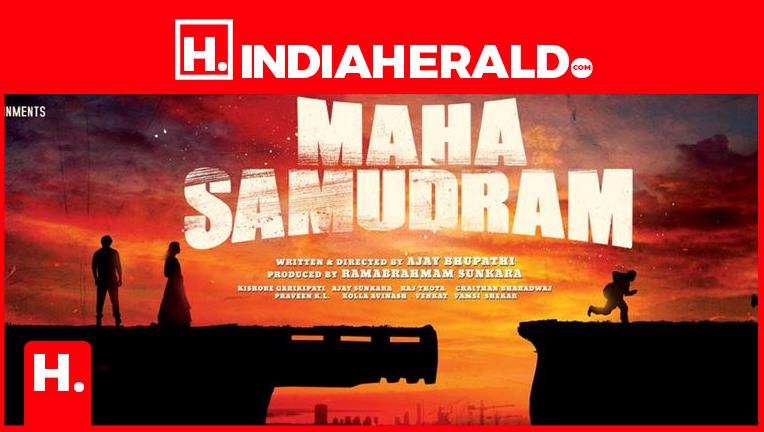Mahasamudram- Motion poster with terrific background score