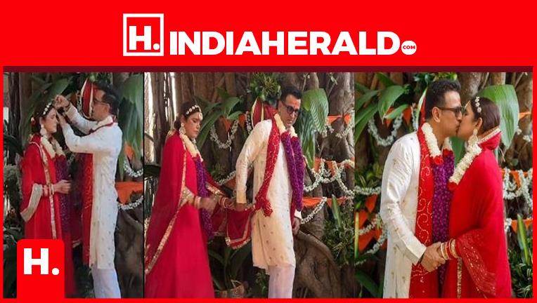 58 year old Ronit Roy remarried his wife Neelam Bose Roy