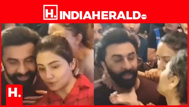 Actor Mobbed by Girls - Tried to Touch his Face...