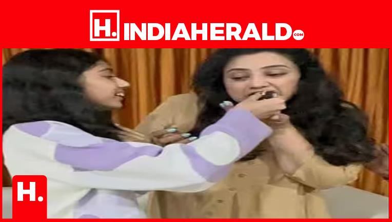 Actress Meena s daughter s simple birthday celebration..