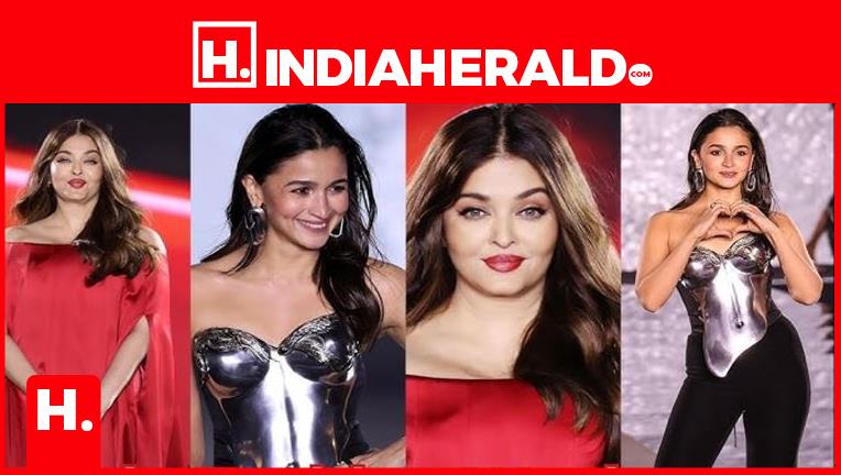 Alia Bhatt and Aishwarya Rai walked ramp at Paris Fashion W