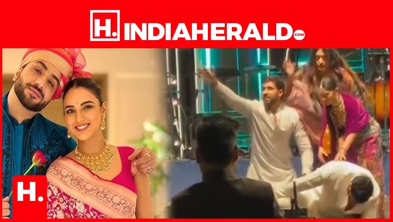 Aly Goni fell while dancing on stage, everyone got worried
