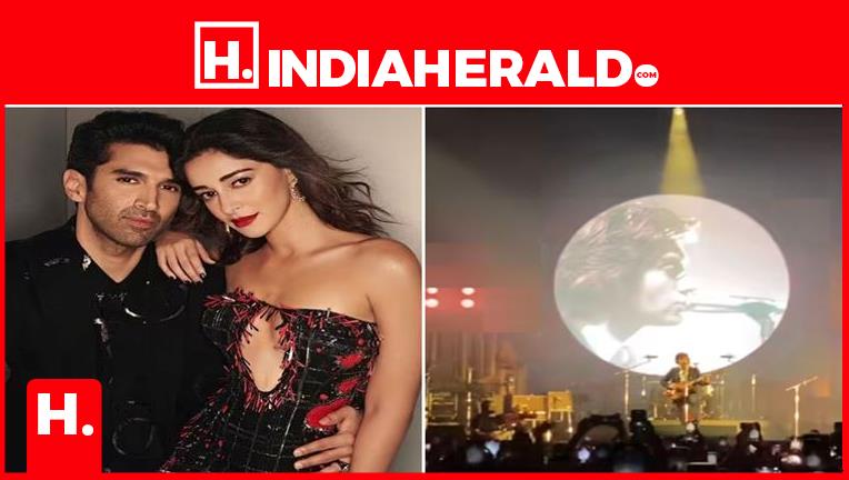 Ananya and Aditya attended an Arctic Monkeys concert togeth