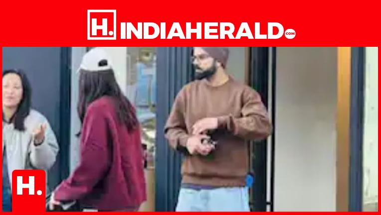 Anushka Sharma & Virat Kohli Spotted in London with Son Aka