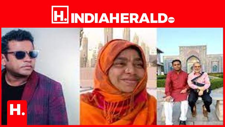 A.R. Rahman has built the Taj Mahal for his mother