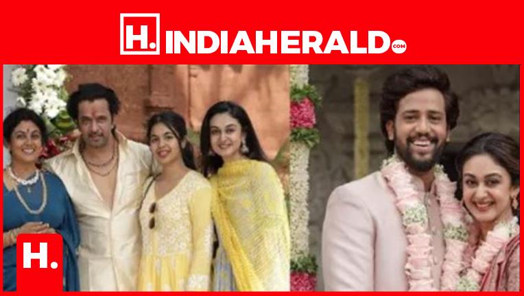 Arjun Sarja s daughter Aishwarya got engaged???