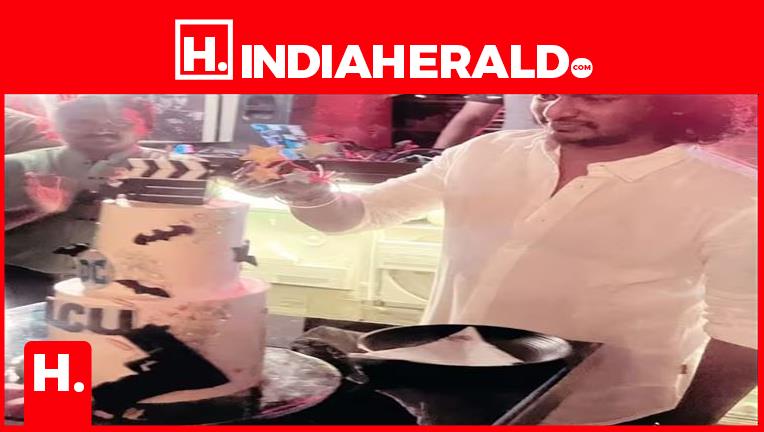 Mass Hero Makes a Surprise Visit at Lokesh s Birthday Party