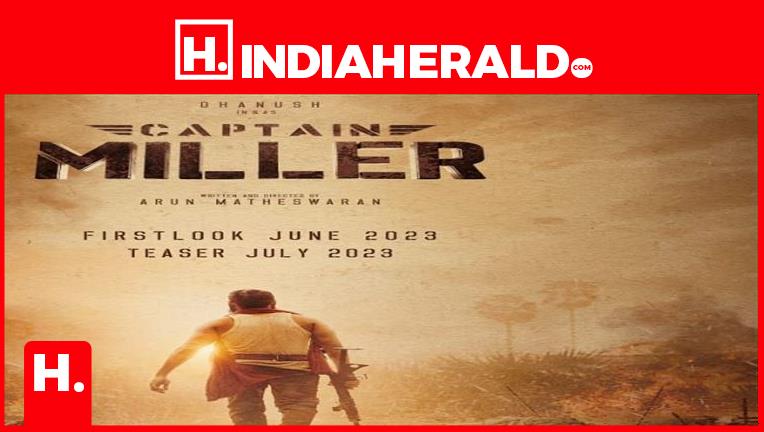 Captain Miller official update. Dhanush stunning poster.