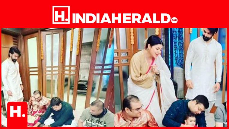 Debina Bonnerjee gets daughter Divisha Annaprashan