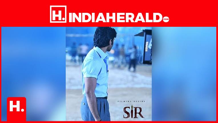 Dhanush begins Shooting for SIR aka Vaathi
